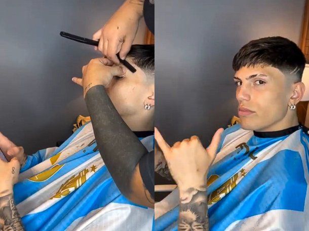 El radical cambio de look de Alejandro Garnacho para la Copa América 2024