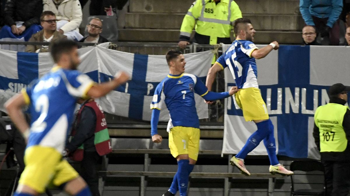 Kosovo debutó como miembro FIFA y anotó el primer gol de su historia