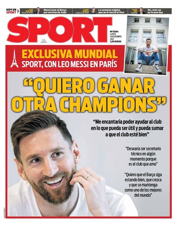 Lionel Messi reveló su intención de "volver" al Barcelona - Diario Junin