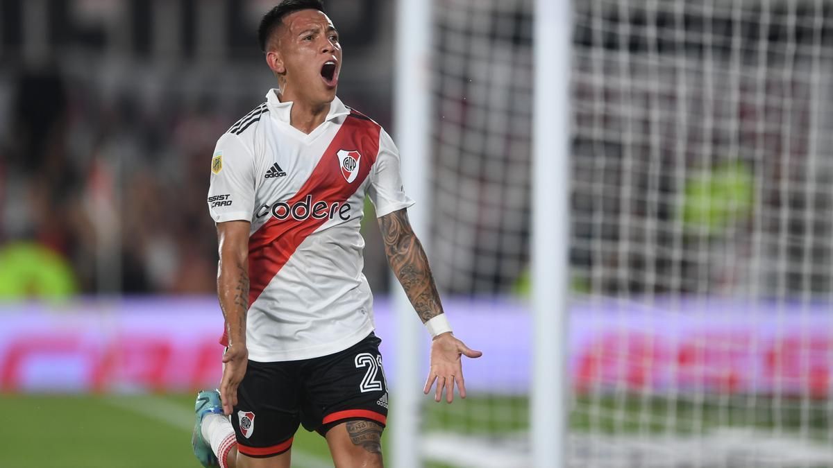 El gesto de Esequiel Barco en redes que encendió el debate entre River ...