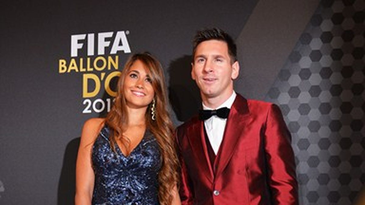 Así se vistió Lionel Messi en la gala del Balón de Oro