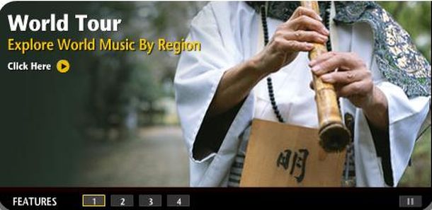 El mapa de la música del mundo