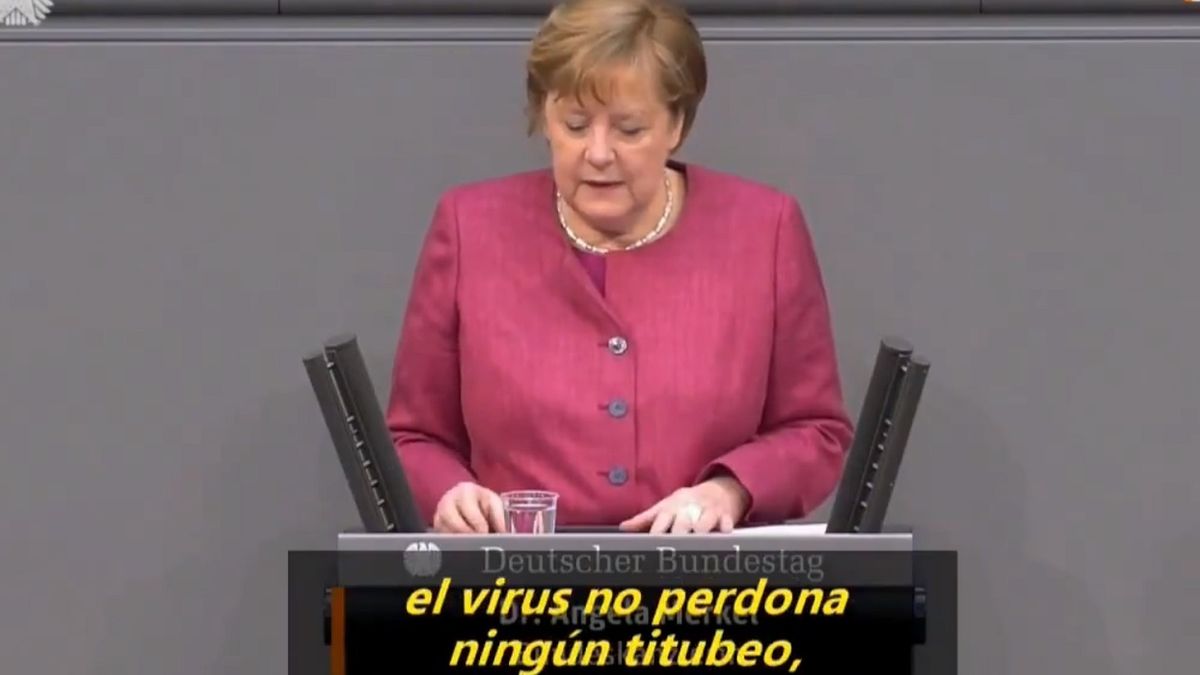 Este es el discurso de Merkel al que hizo referencia el Presidente en ...