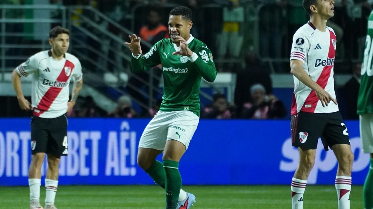 El gol de Vitor Roque para poner a Palmeiras arriba en la serie contra ...