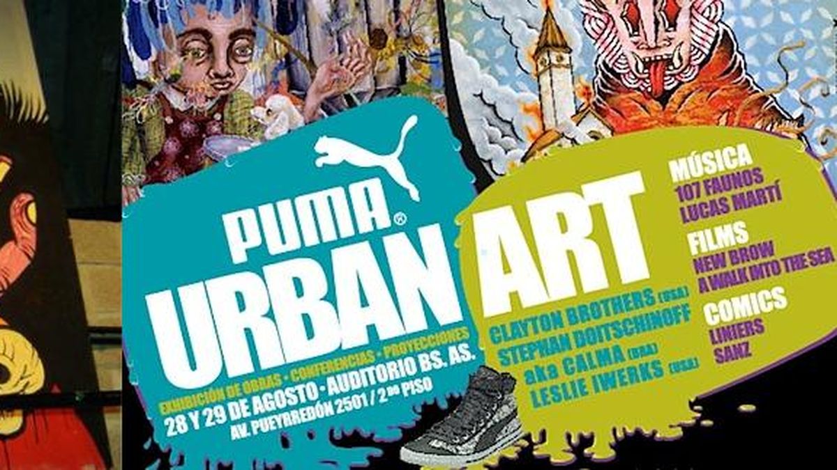 Tercera edición del festival Puma Urban Art en Buenos Aires
