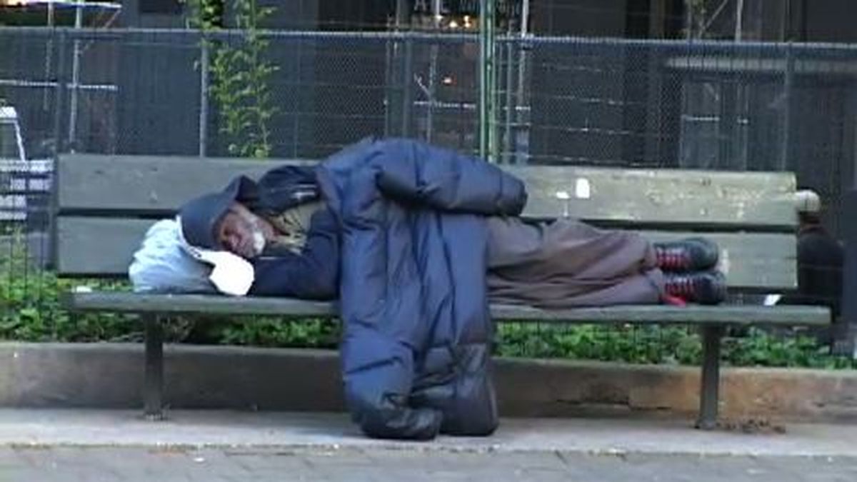 Récord de indigentes en Nueva York, culpa de la crisis mundial