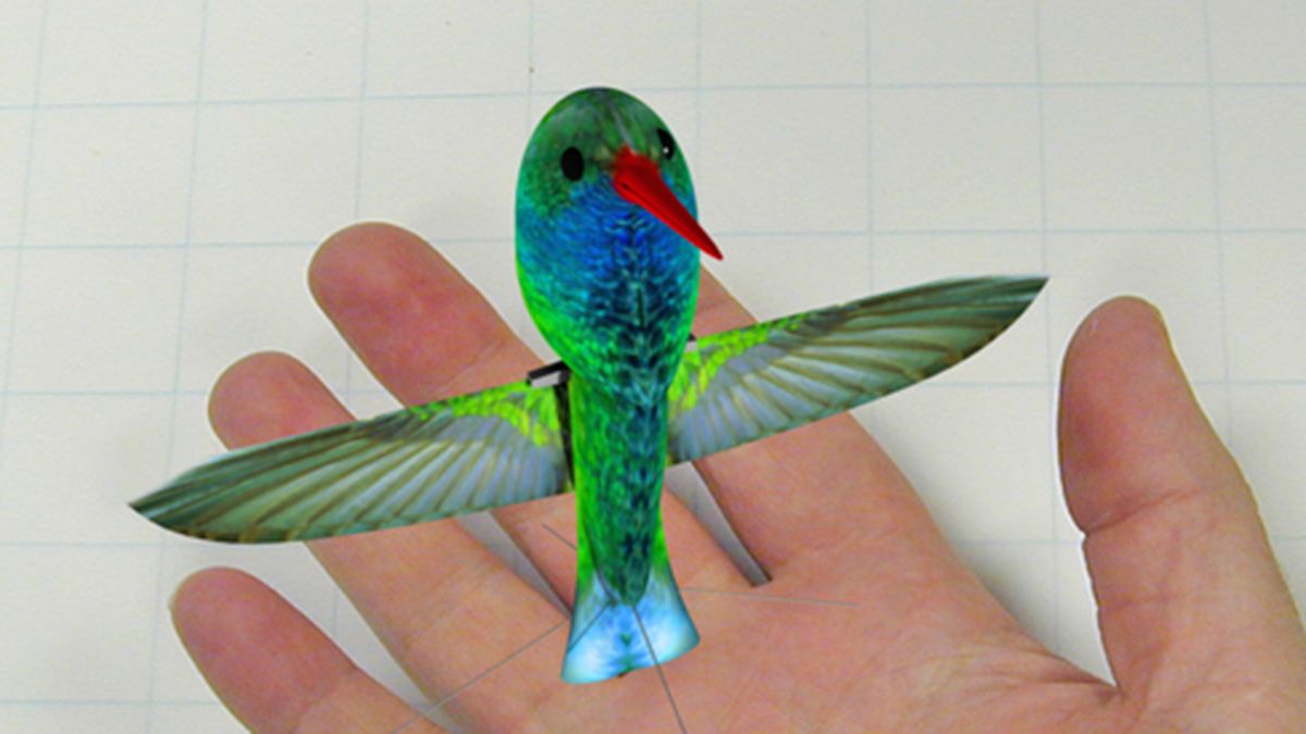 Ojo con el colibrí, el nuevo robot espía del Pentágono en EE.UU.