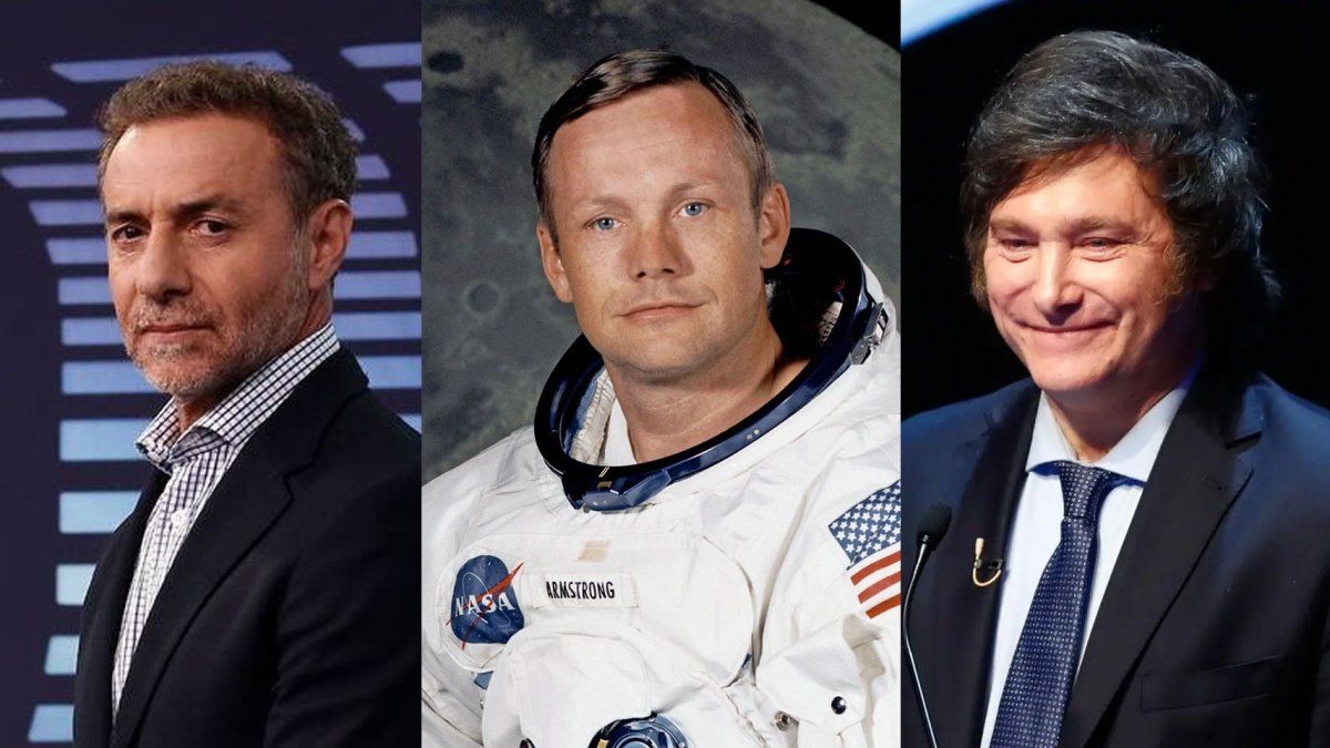 La burrada de Luis Majul sobre el primer hombre que pisó la Luna en la ...