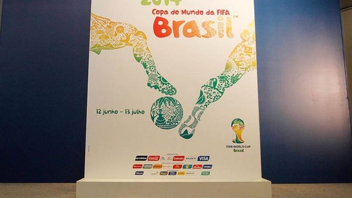 Presentaron en Brasil el poster oficial del Mundial 2014