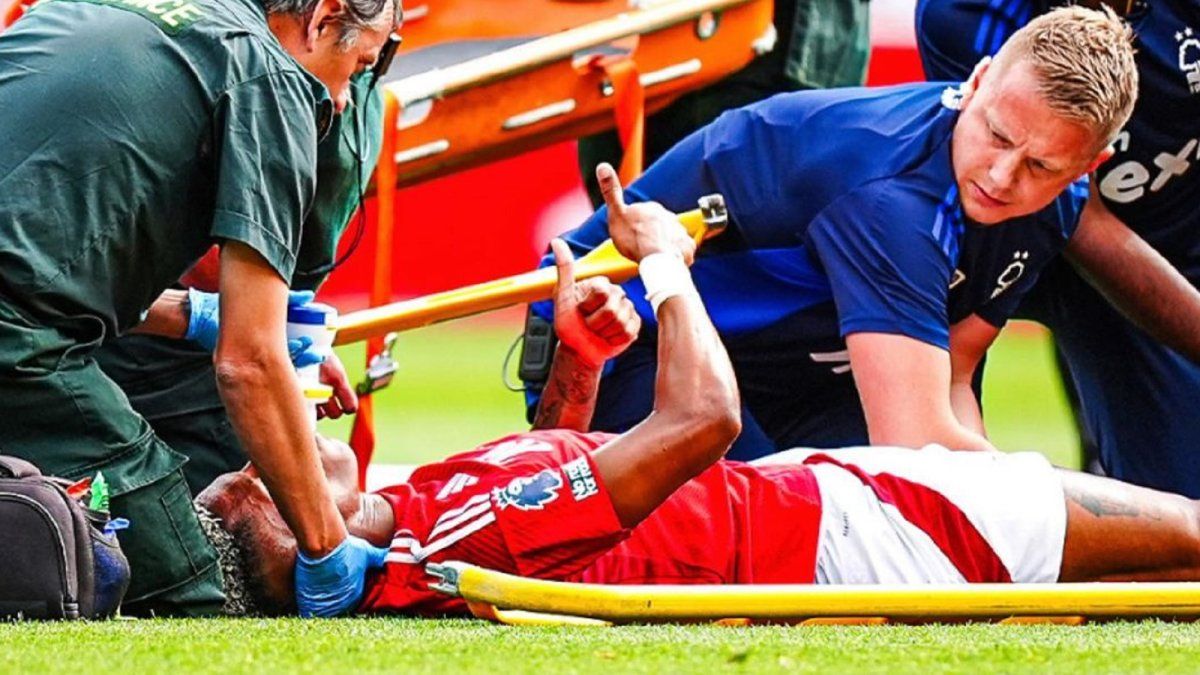 La tremenda lesión de Danilo en Nottingham Forest vs. Bournemouth