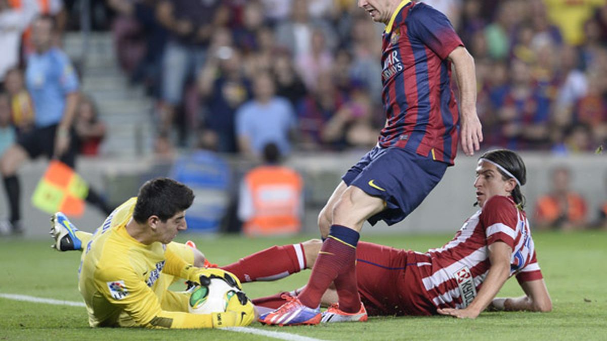 Messi enfrentará a su bestia negra de la temporada: Thibaut Courtois
