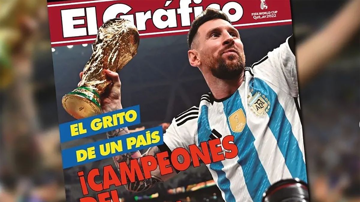 El Gráfico sacó lo que hubiera sido la tapa de Argentina campeón y piden edición impresa