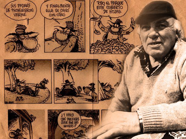 Murió Tabaré, el creador de la tira Diógenes y el linyera
