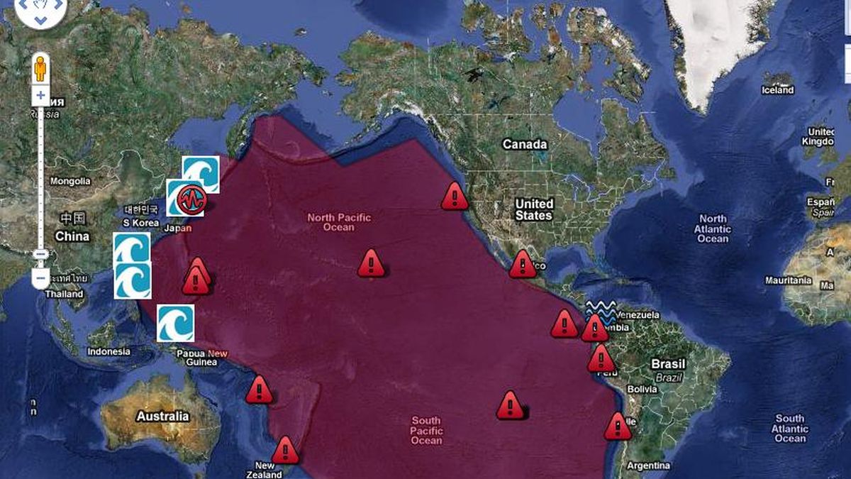 Todos los datos sobre el terremoto vía Google