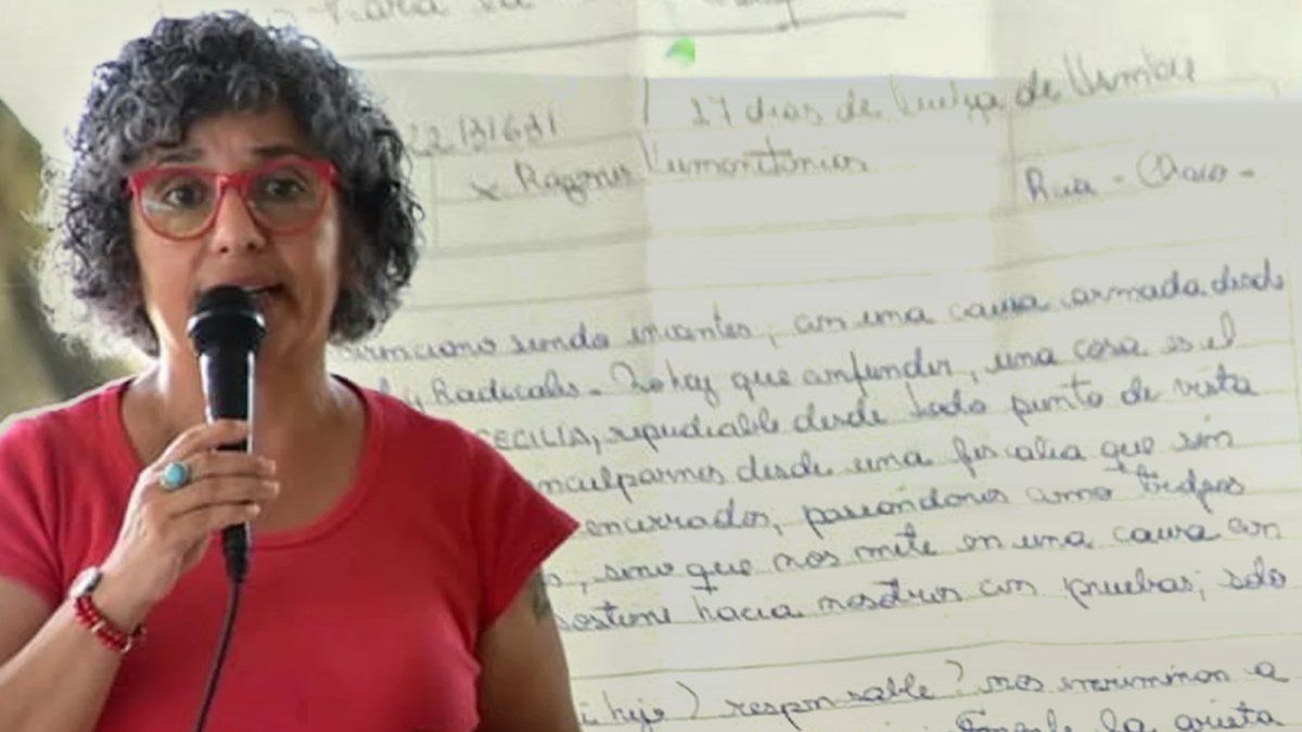 La carta de Marcela Acuña: acusó a César Sena del femicidio de Cecilia ...