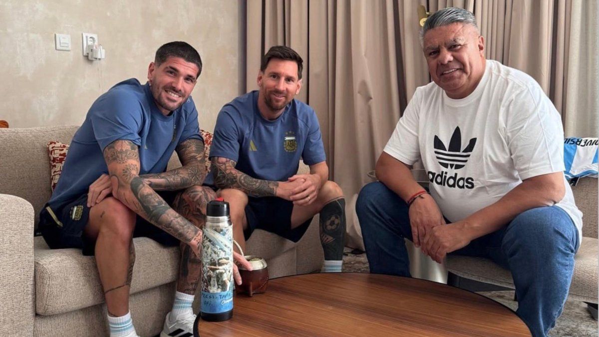 El ritual que no se rompe: Messi, De Paul y Tapia renovaron la cábala ...