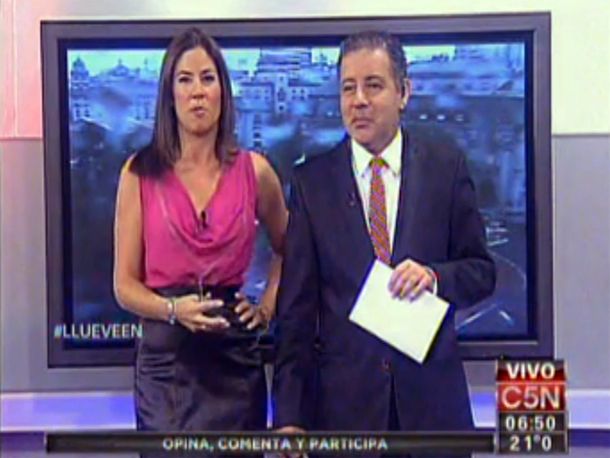 Así fue la vuelta de Fabián Doman a las mañanas de C5N