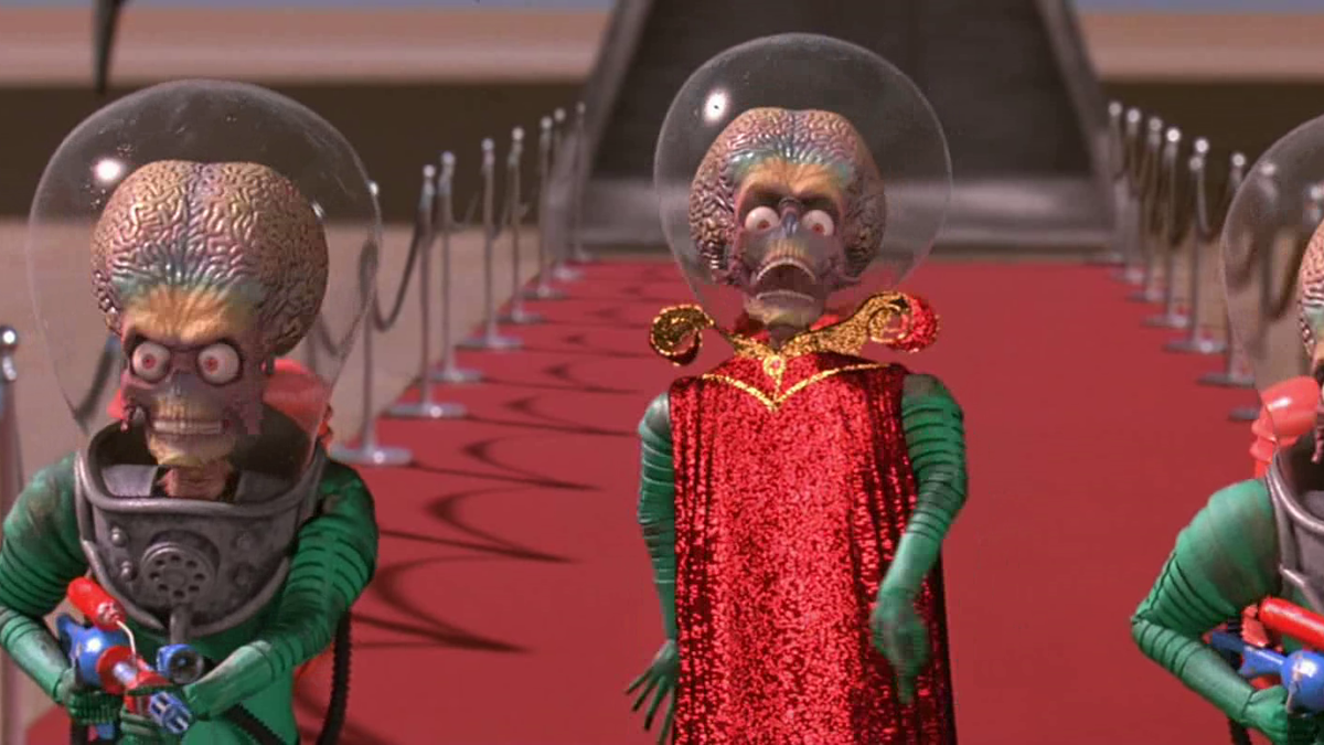 A 20 años de Mars Attacks!, la película clase B que inspiró los ...