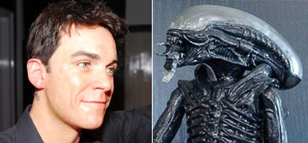 Robbie, fana de los alienígenas