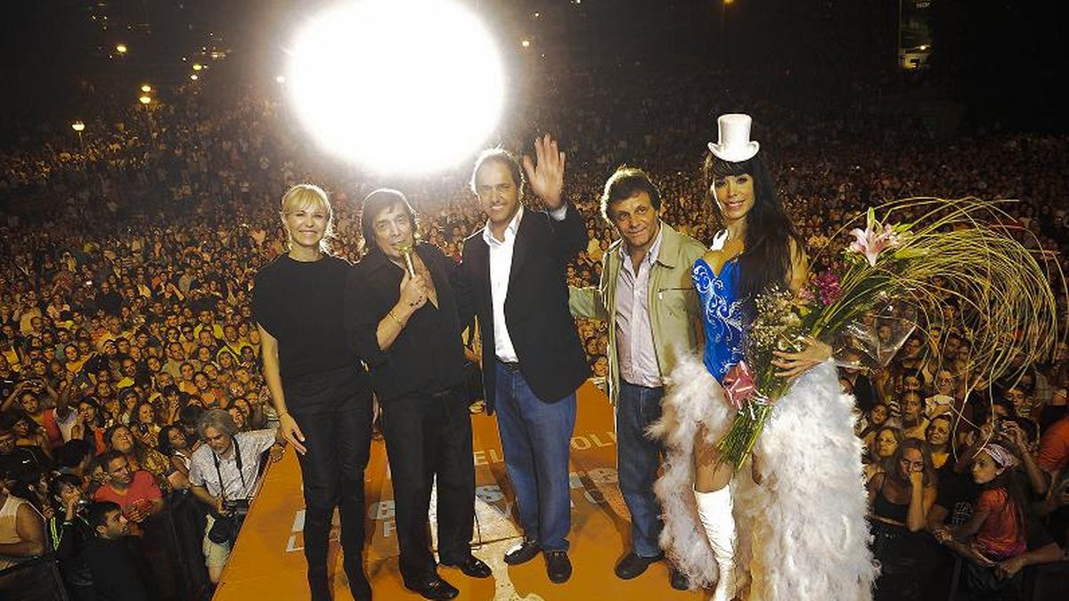 Cacho la rompió en Mar del Plata