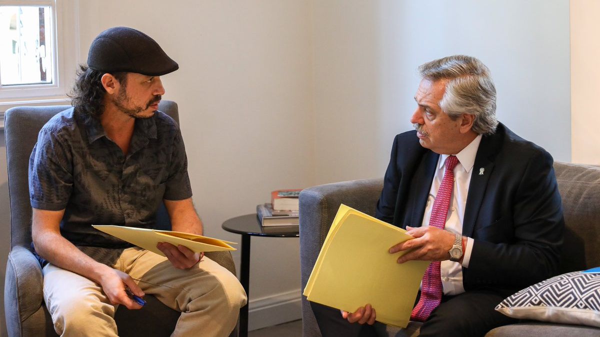 Alberto Fernández, con Nacho Levy: Debemos trabajar juntos para los ...