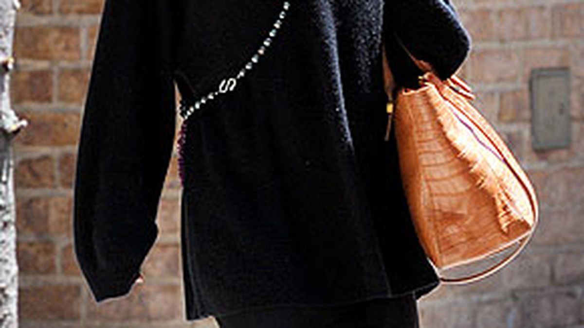 Sin glamour: ella prefiere el estilo vagabundo