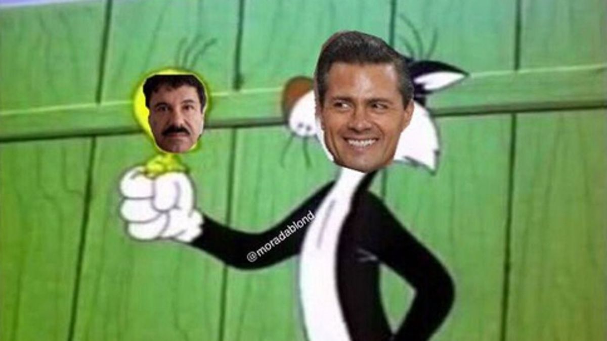 Recapturaron al Chapo Guzmán y aparecieron también los memes