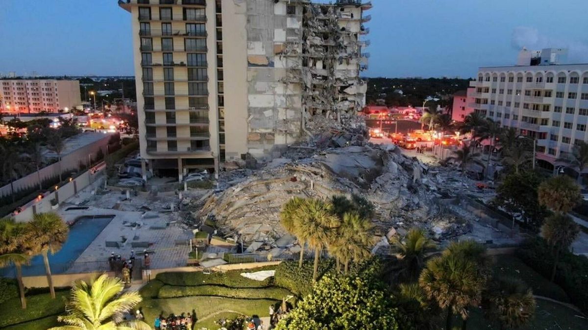 Se eleva a 94 el número de muertos por el derrumbe en Miami