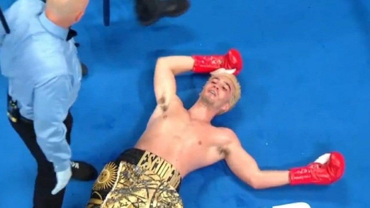 Boxeo: Marcos Escudero sufrió un impresionante KO