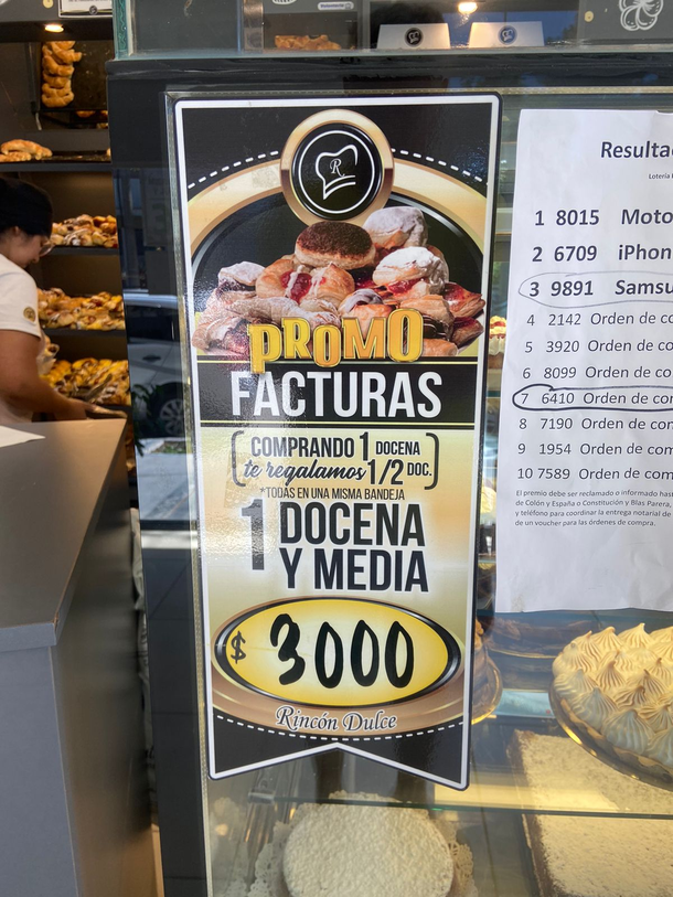 Mar del Plata: cómo comprar una docena y media de facturas y pagar solo ...