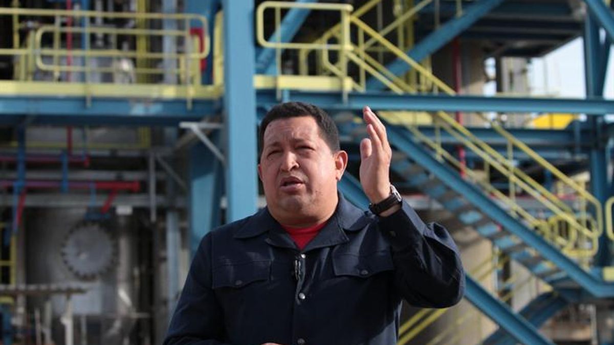 Chávez propuso una fuerte integración entre YPF y PDVSA