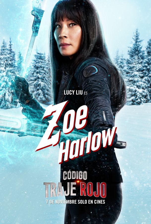 Código: traje Rojo: uno por uno, ellos son los personajes de la película de Chris Evans y Dwayne ...