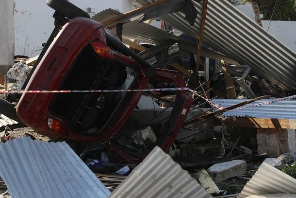 Hablan de una bola azul que cayó del cielo