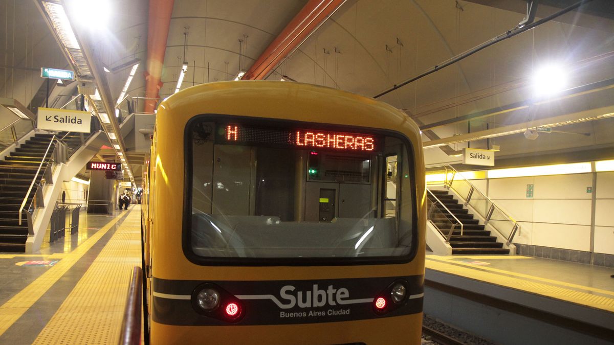 Este martes inauguran la estación Santa Fe de la Línea H de subte
