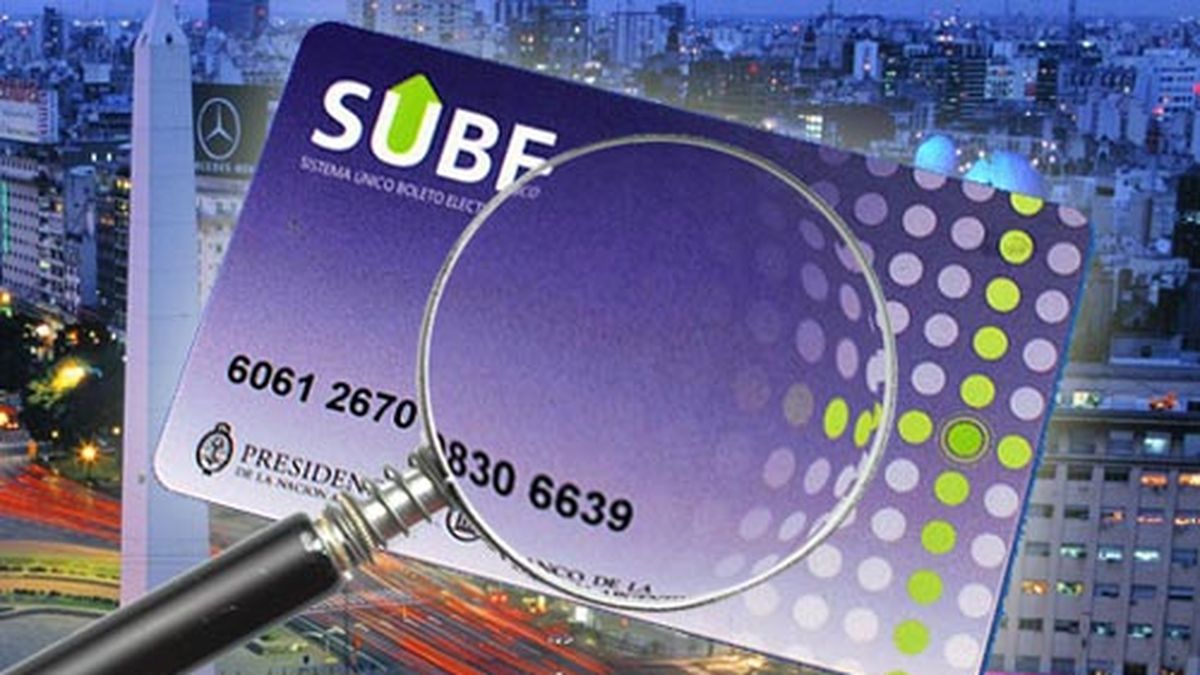 El valor de la tarjeta SUBE aumenta de 10 a 15 pesos