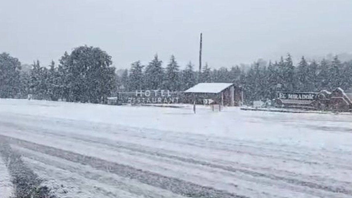 PRONÓSTICOS de NIEVE en Buenos Aires para el fin de semana: DÓNDE y ...
