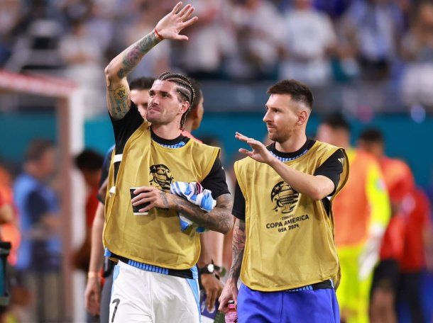 Las emotivas palabras de De Paul para Messi: Es como un hermano mayor