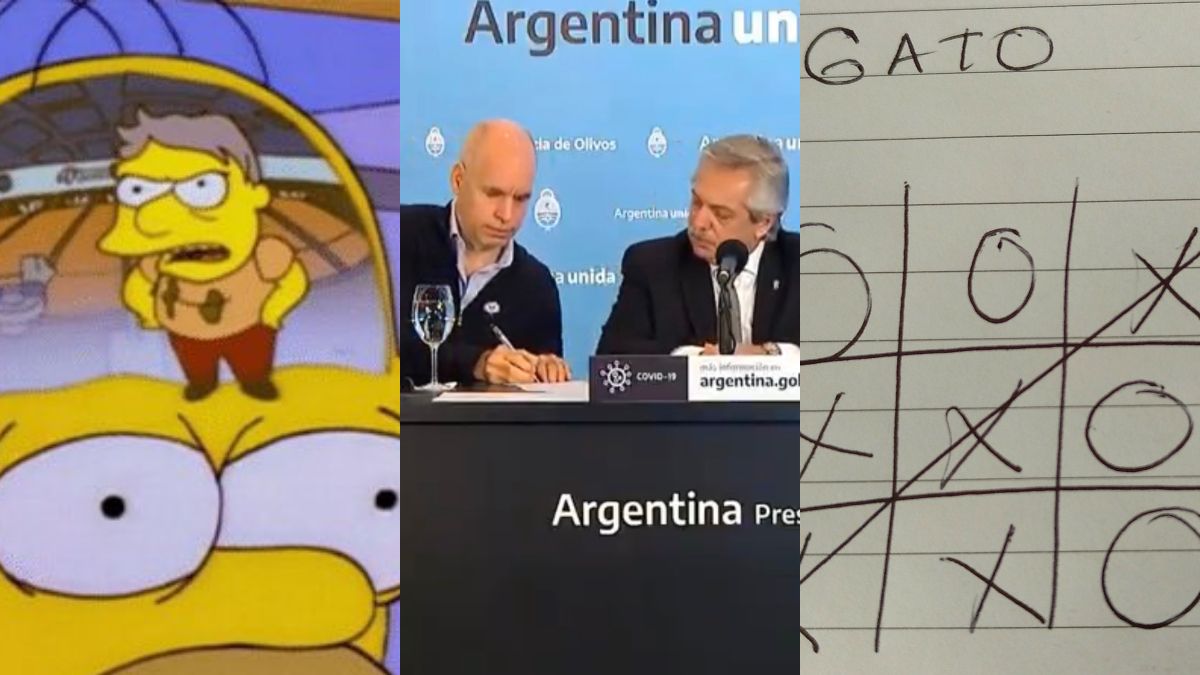 Los memes que dejó la conferencia de Alberto Fernández