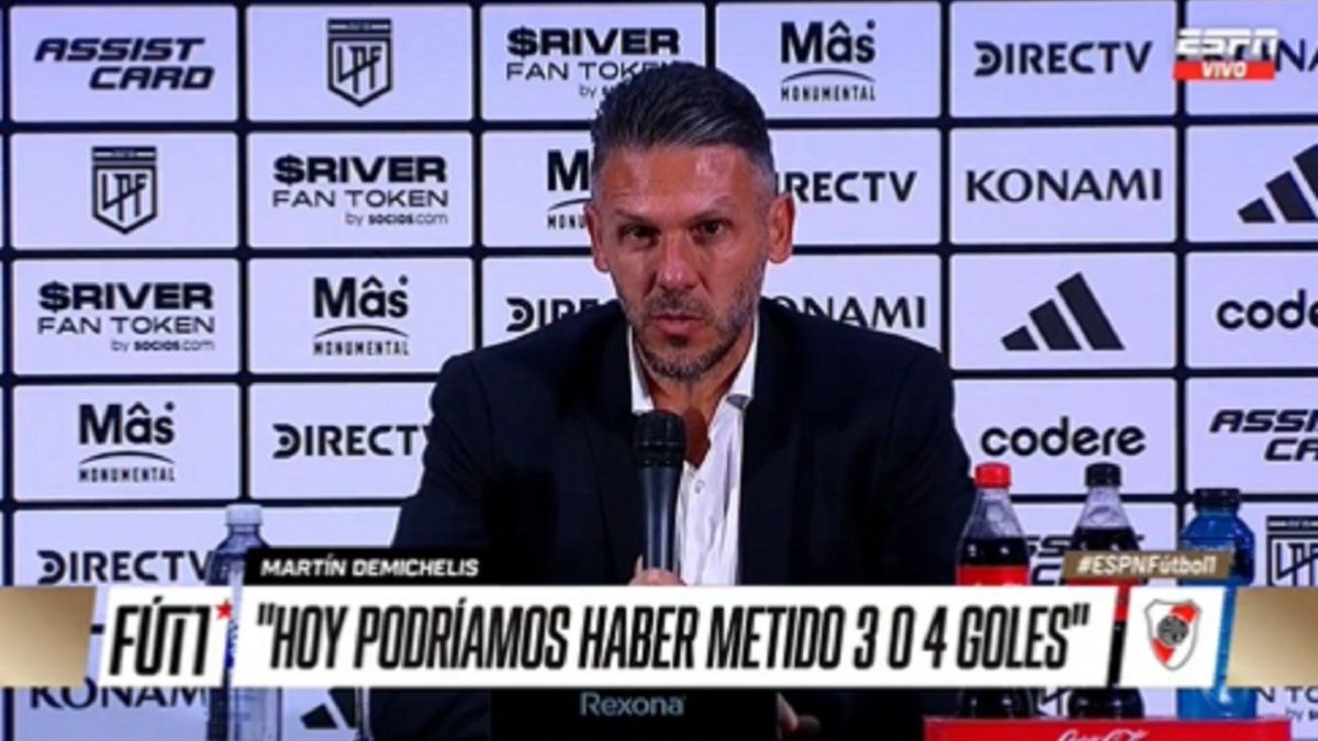 Martín Demichelis, sobre el triunfo de River: Ganamos jugando bien