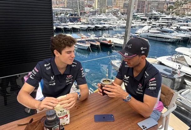 El divertido momento entre Franco Colapinto y Pierre Gasly que compartió Alpine