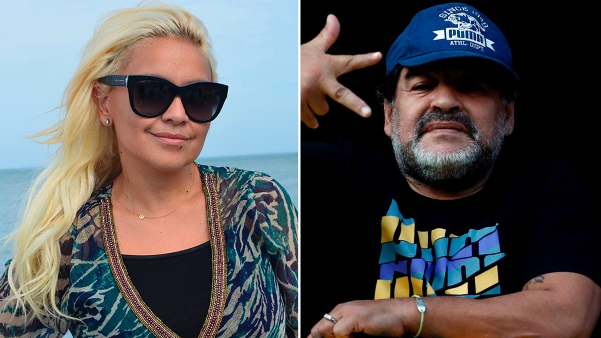 Verónica Ojeda puso en duda la cuota alimentaria de Diego Maradona a ...