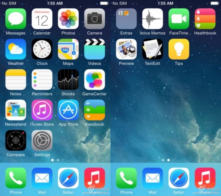 Ya no hay secretos: se filtran las primeras imágenes de iOS 8