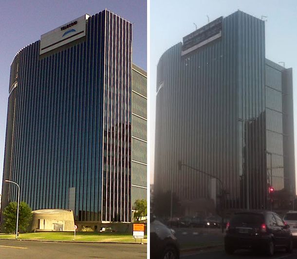 ¿Por qué quitaron el cartel de Telecom de su tradicional edificio de Puerto Madero?
