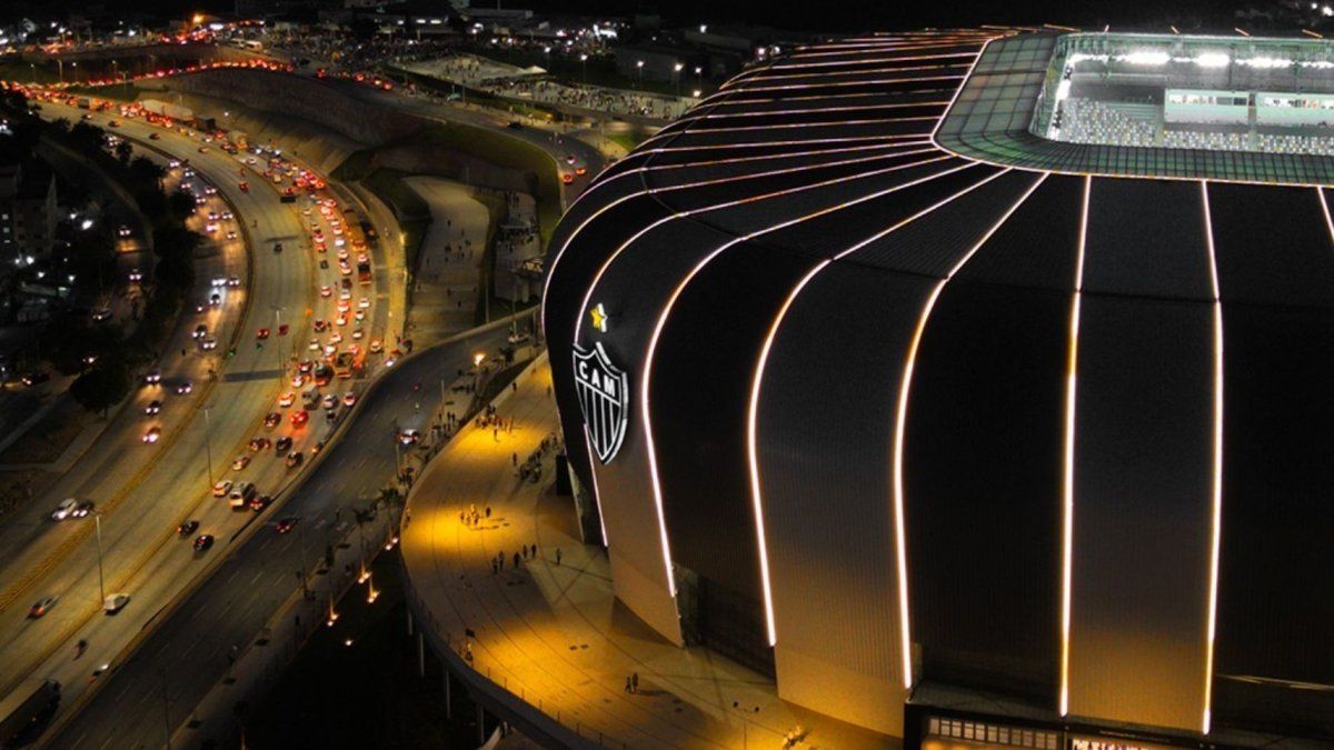 El cambio de Atlético Mineiro en su estadio para recibir a River por ...