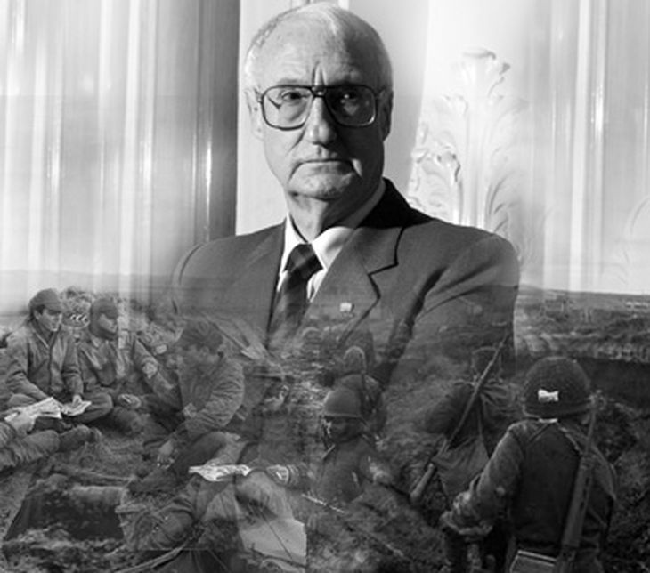 Martín Balza y los claroscuros de un particular héroe de Malvinas