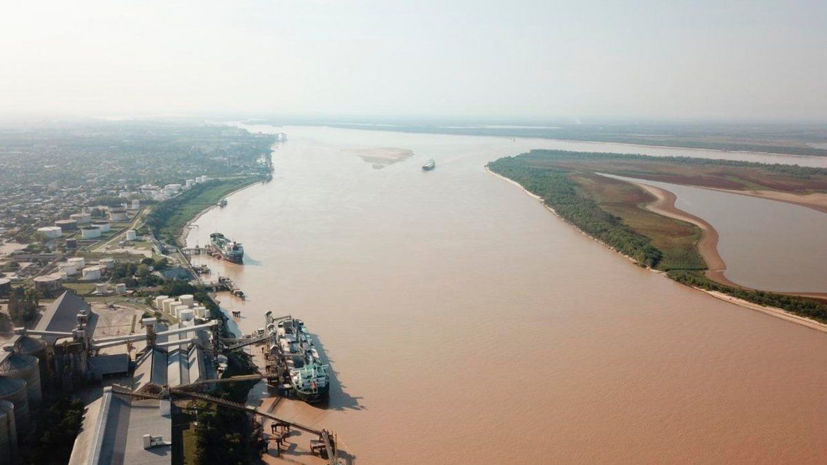 Sube el nivel del río Paraná