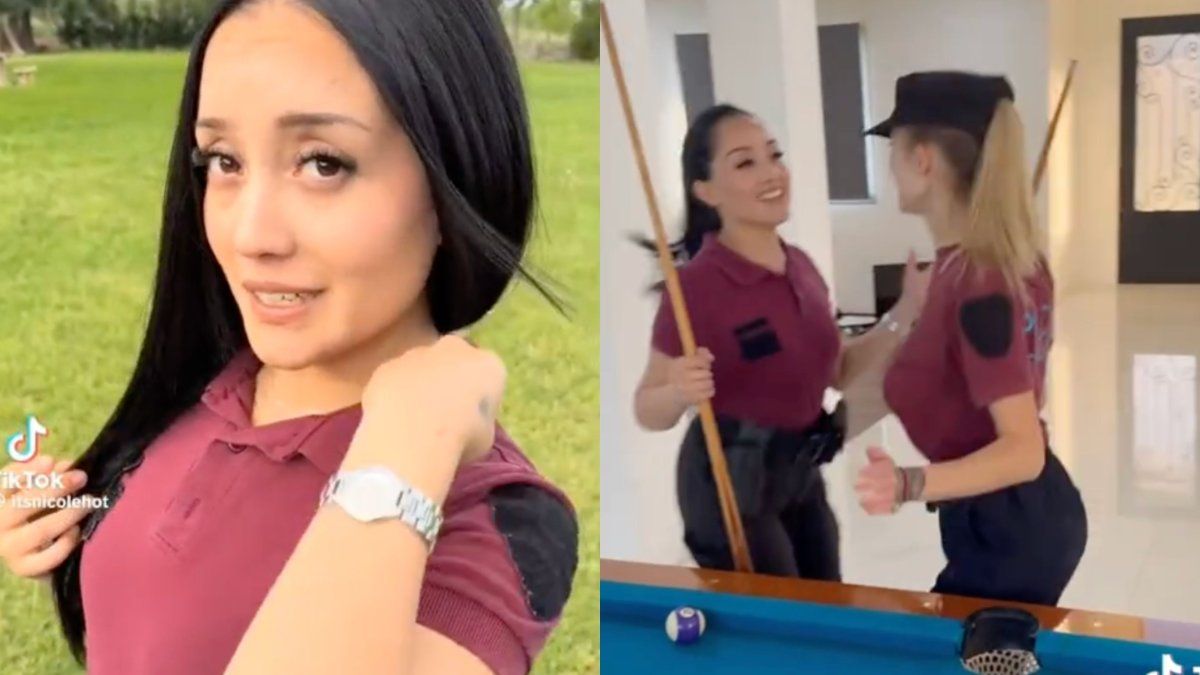 El nuevo trabajo de Nicole V., la policía que fue suspendida por subir videos eróticos con el ...