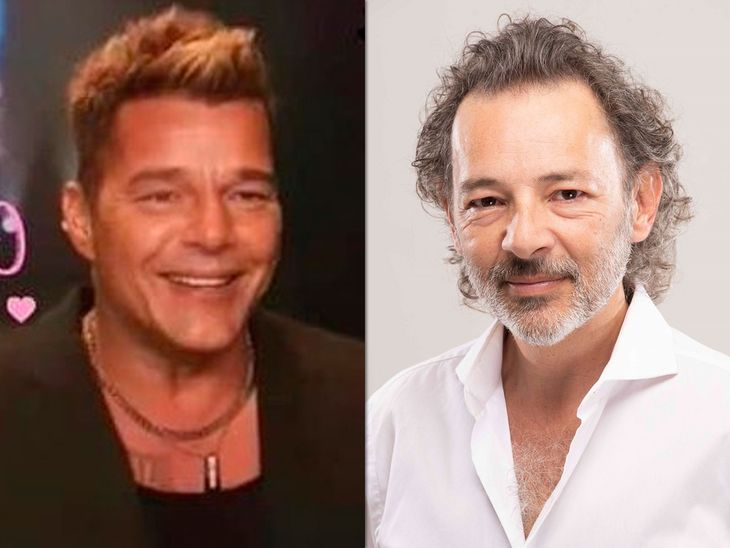 A quién se parece Ricky Martin con su nuevo look