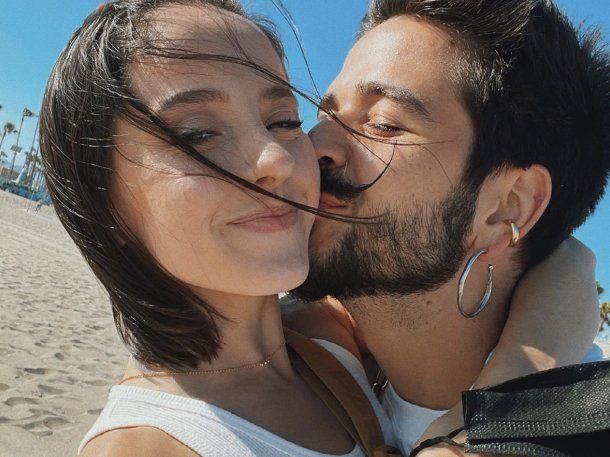 Evaluna Montaner publicó una foto de Camilo desnudo en la ducha