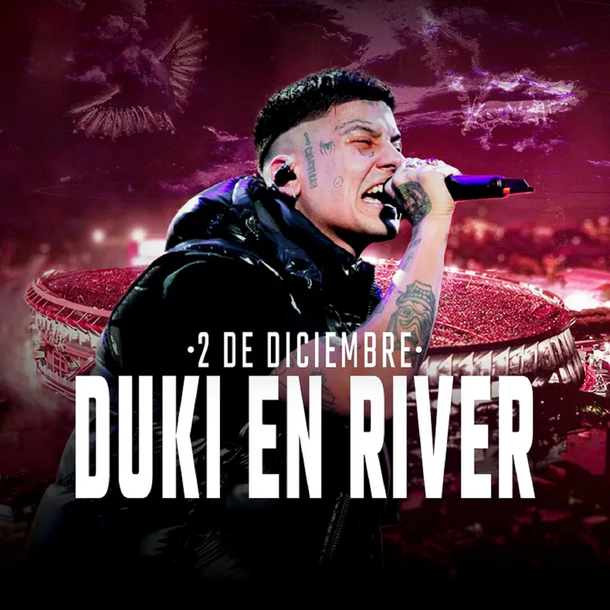 Duki se emocionó en la previa de sus dos shows en River